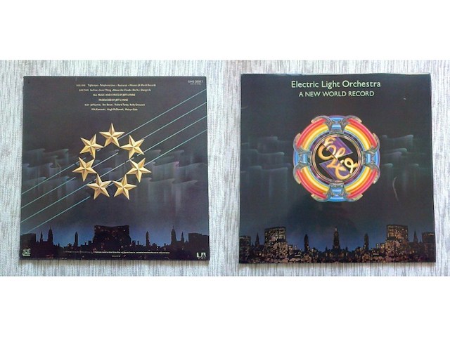 ELECTRIC LIGHT ORCHESTRA - A New World Record (LP)
