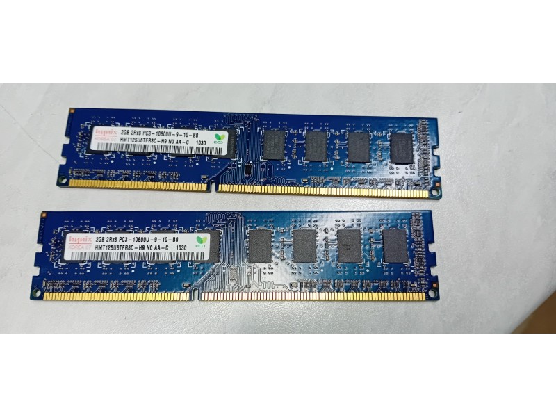 2x2gb ddr3 hynix 1333mhz ispravne