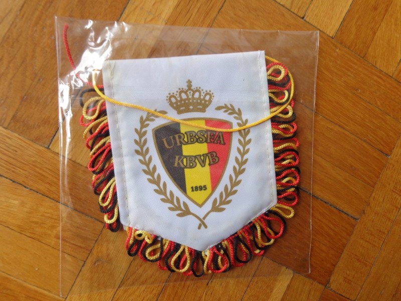 URBSFA KBVB BELGIJA, zastavica NEOTPAKOVANA
