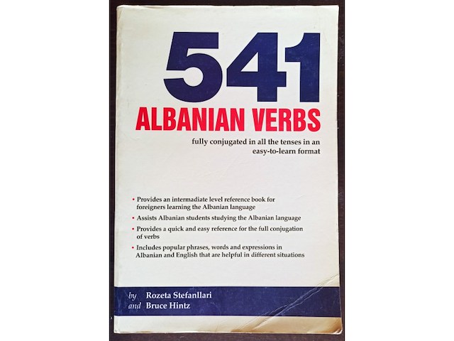 Albansko-engleski recnik / 541 albanian verbs