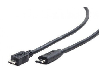 CCP-USB2-mBMCM-1M Gembird USB 2.0 Micro BM to Type-C cable (Micro BM/CM), 1 m 10678