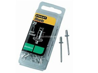 Stanley NITNE ALUMINIJ 3X3MM / 25KOM (1-PAA42T)