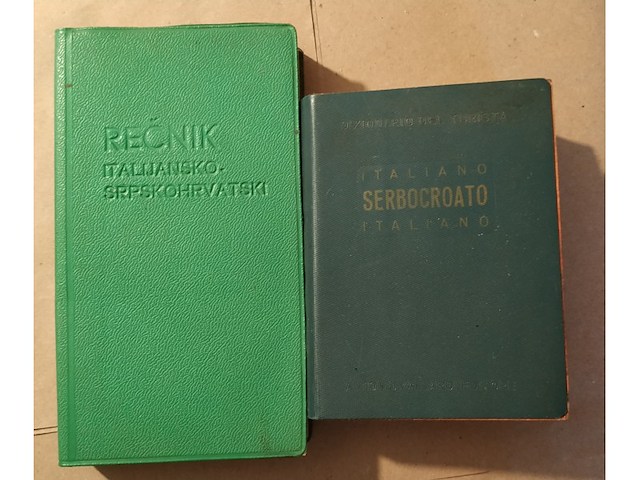 3 dzepna recnika italijansko-srpskog jezika