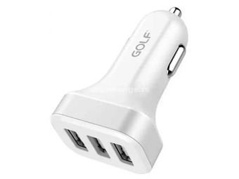 Auto punjač Golf 3USB GF-C12