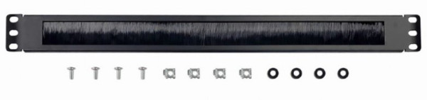 19A-BRUSH-02 Gembird Cable entry brush for 19 rack, 1U size