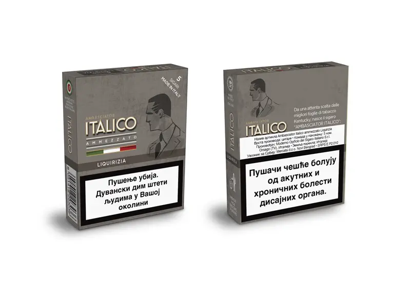 Italico Cigarilosi Ambasciator Italico Ammezzato Liquirizia