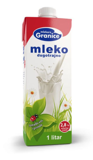 Mleko dugotrajno 1l 2.8% Granice