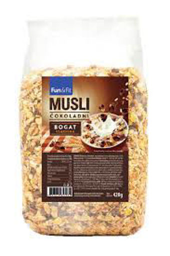 Musli čokolada 420g Fun&Fit