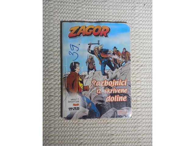 ZAGOR - Razbojnici iz skrivene doline (br. 13)