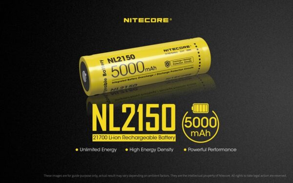 Nitecore punjiva baterija 21700 Li-ion NL2150