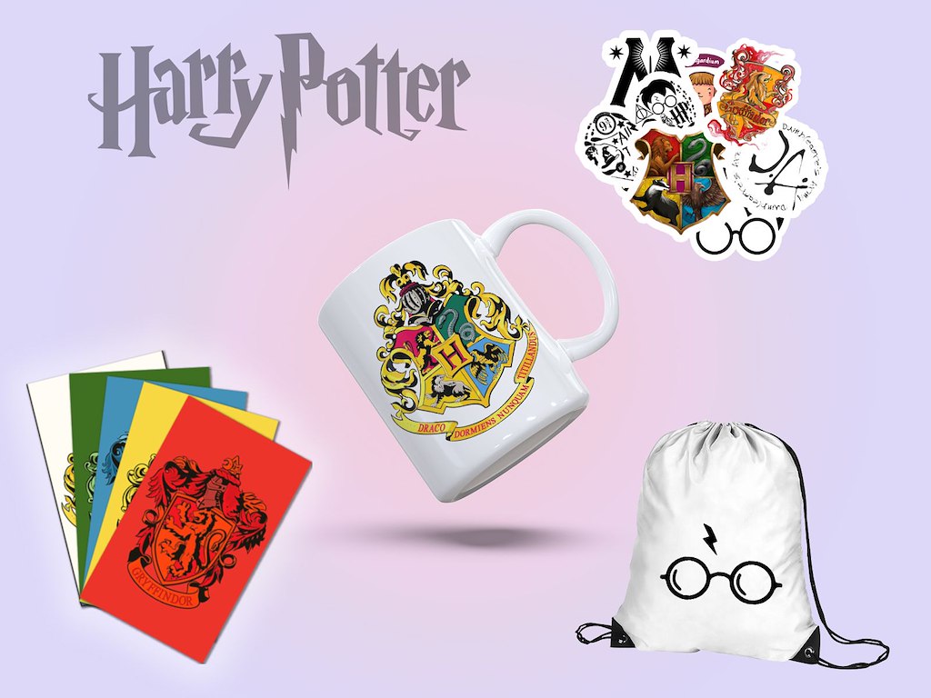 HARRY POTTER POKLON SET