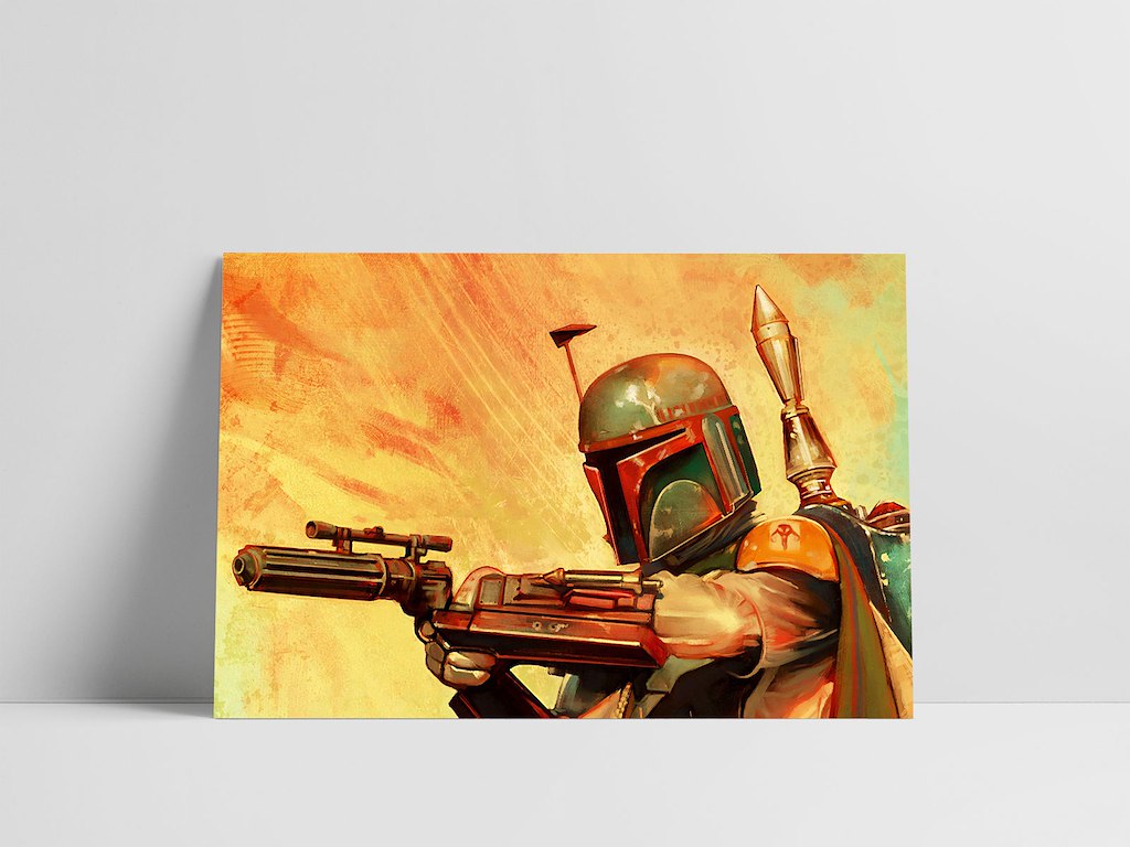 BOBA FETT STAR WARS POSTER