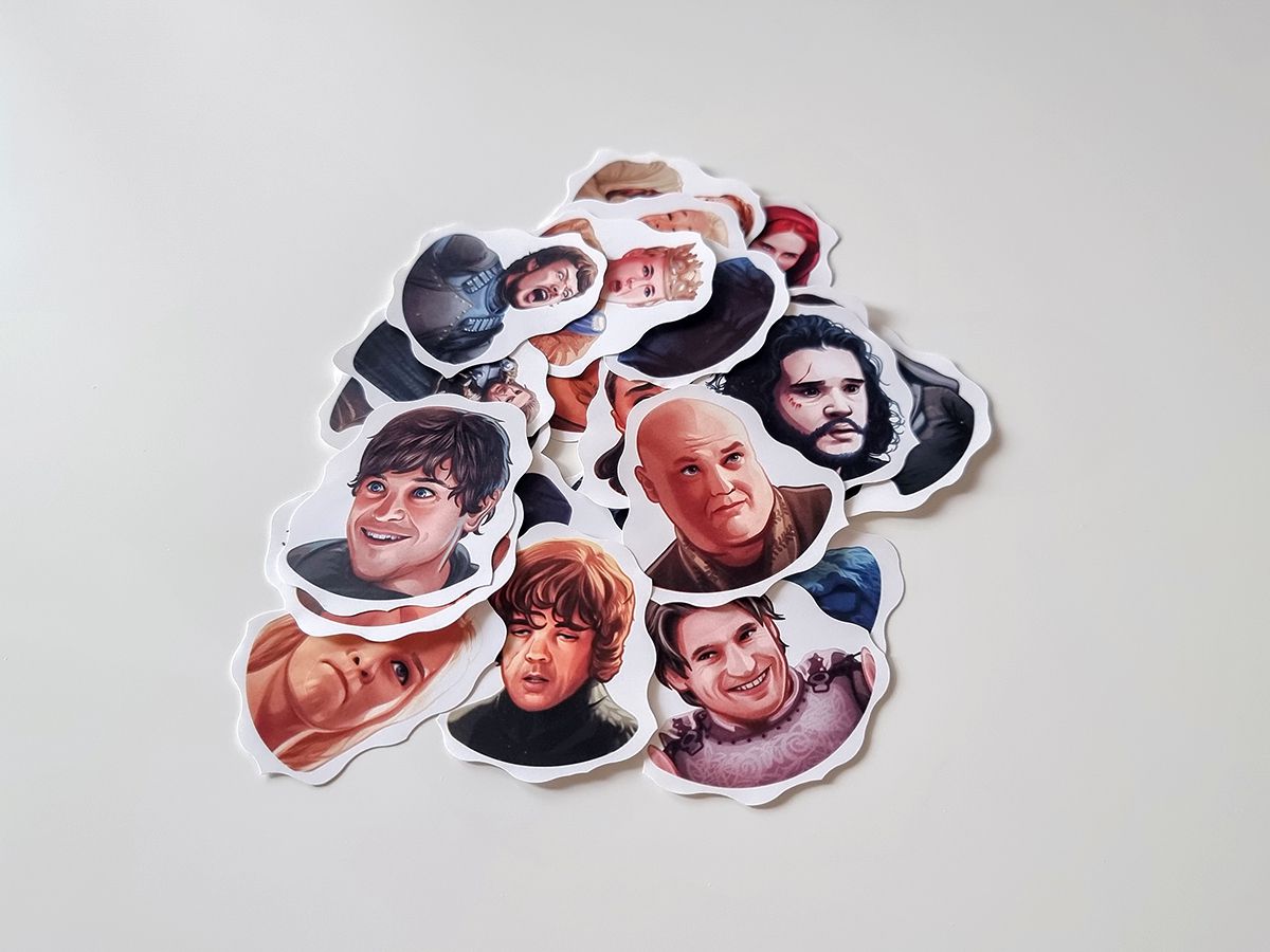 GAME OF THRONES STIKER PAK