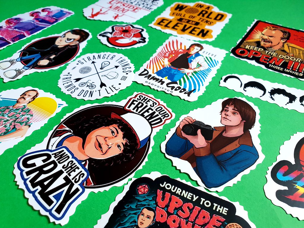 STRANGER THINGS STIKER PAK