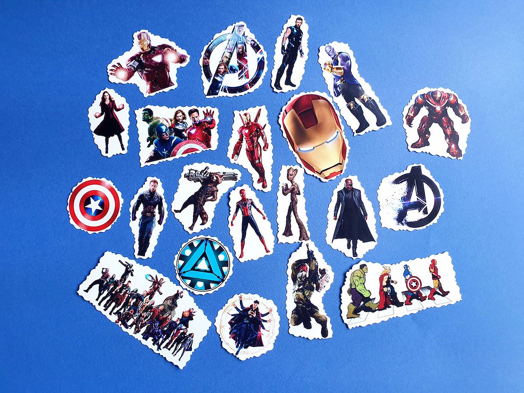 AVENGERS STIKER PAK