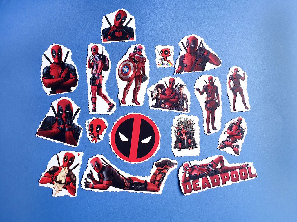 DEADPOOL STIKER PAK