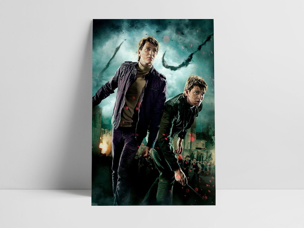 HARRY POTTER FILMSKI POSTER – FRED & GEORGE WEASLEY