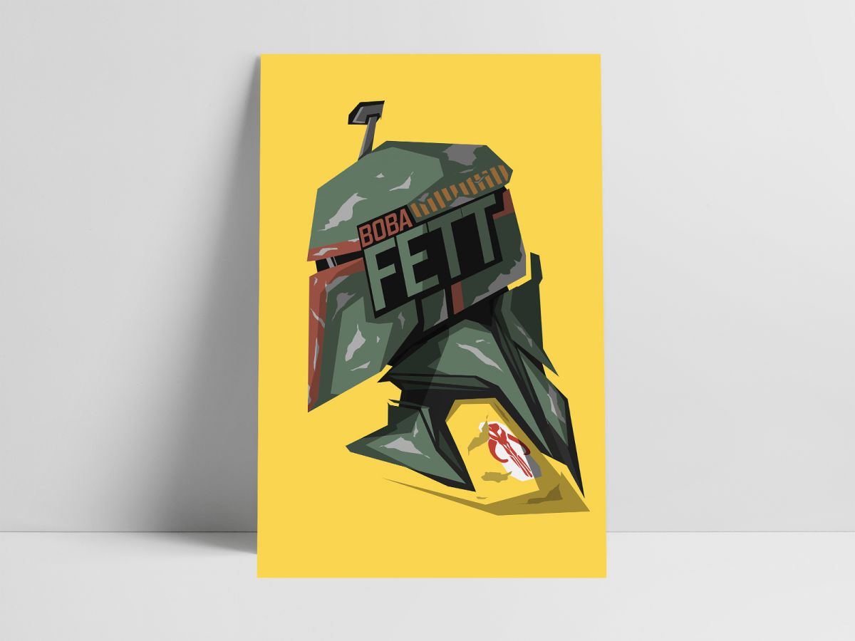 BOBA FETT MINIMAL POSTER