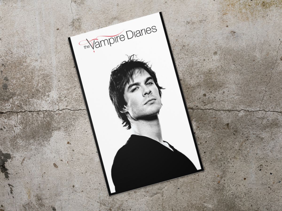 TEAM DAMON BOOKMARKER