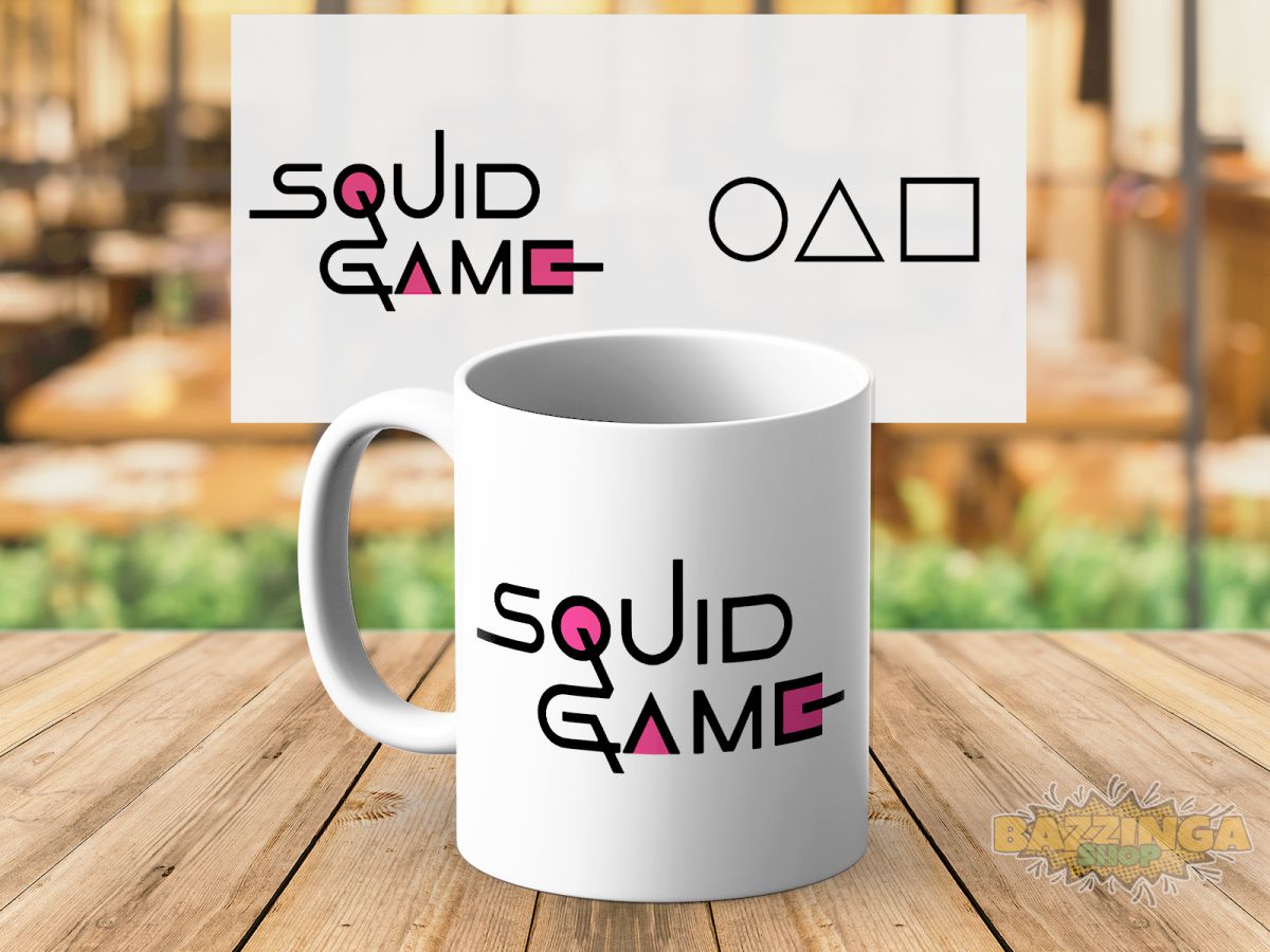 SQUID GAME LOGO ŠOLJA