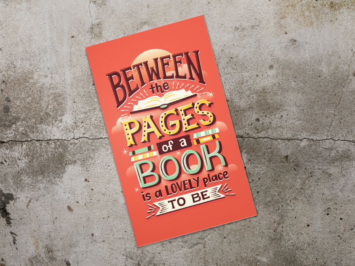 BETWEEN THE PAGES MAGNETNI BOOKMARKER