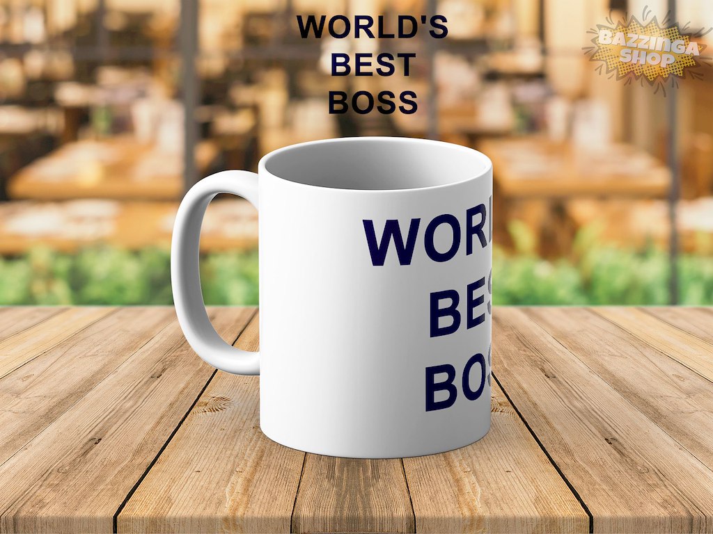 WORLD’S BEST BOSS ŠOLJA