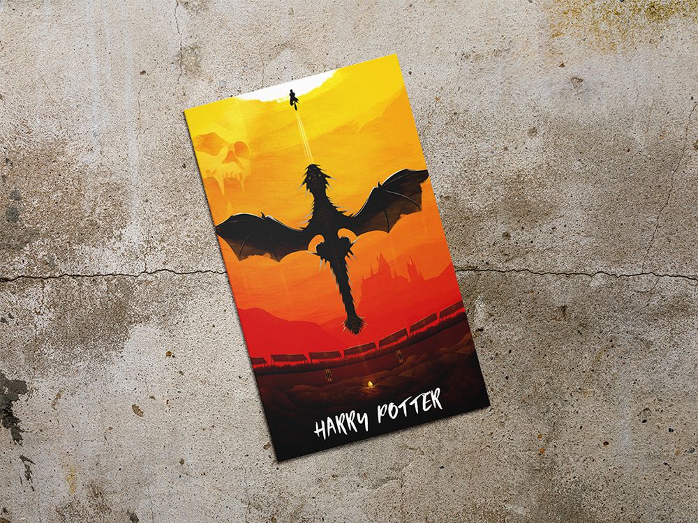 HARRY POTTER MAGNETNI BOOKMARKER – VATRENI PEHAR