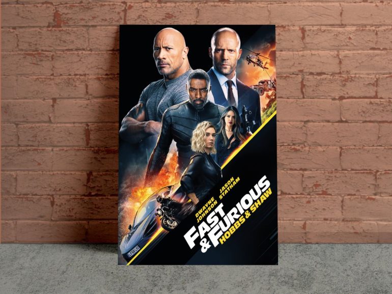 HOBBS AND SHAW POSTER