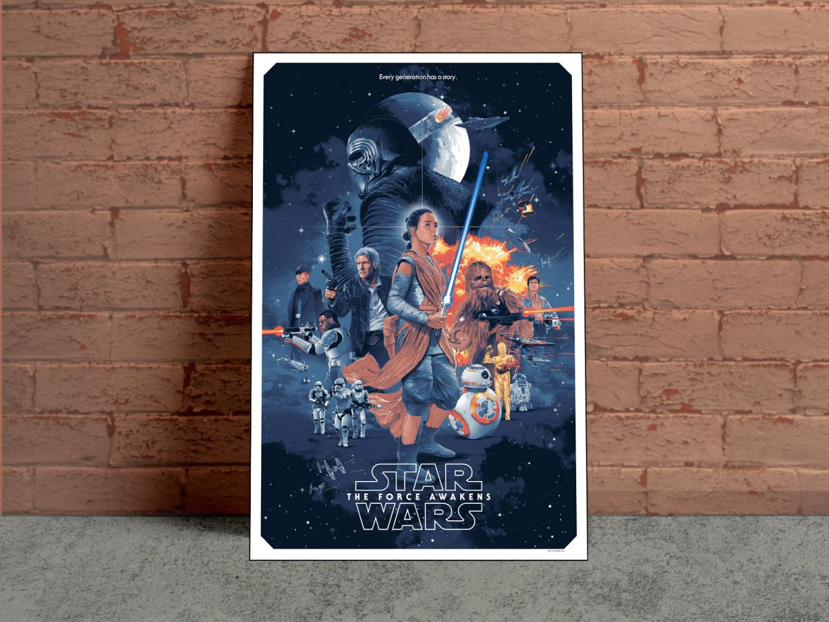 THE FORCE AWAKENS POSTER