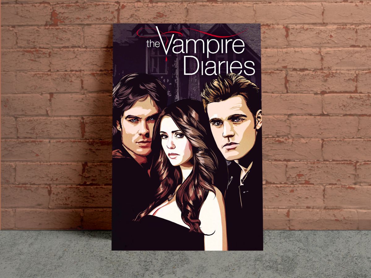 VAMPIRE DIARIES COMIC POSTER