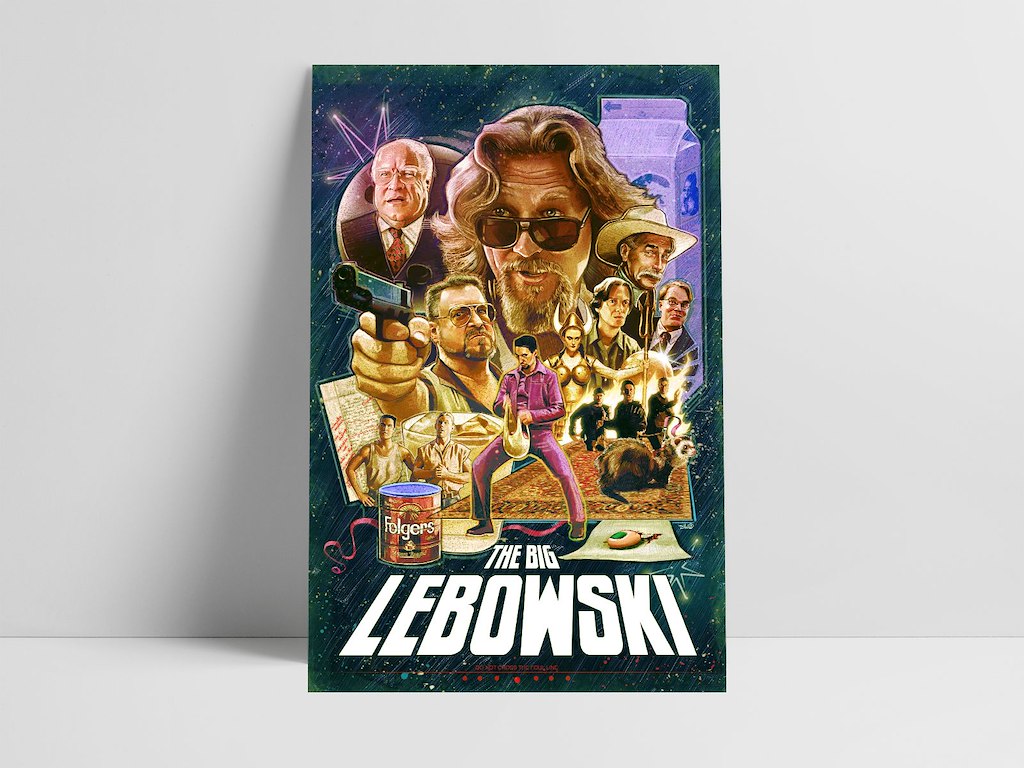 THE BIG LEBOWSKI ALTERNATIVNI POSTER