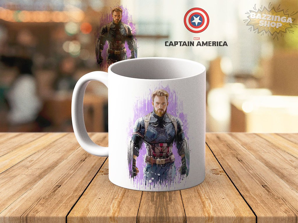 CAPTAIN AMERICA ŠOLJA