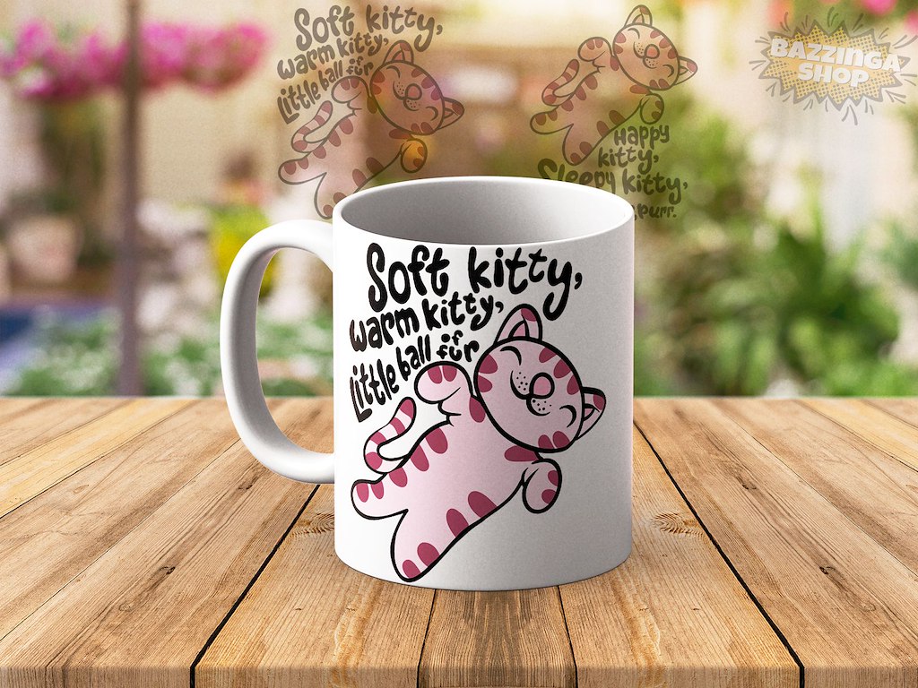 THE BIG BANG THEORY – SOFT KITTY ŠOLJA