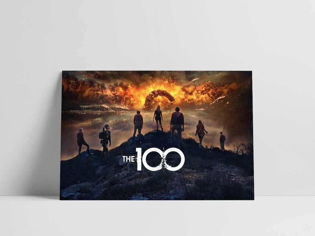 THE 100 POSTER V2