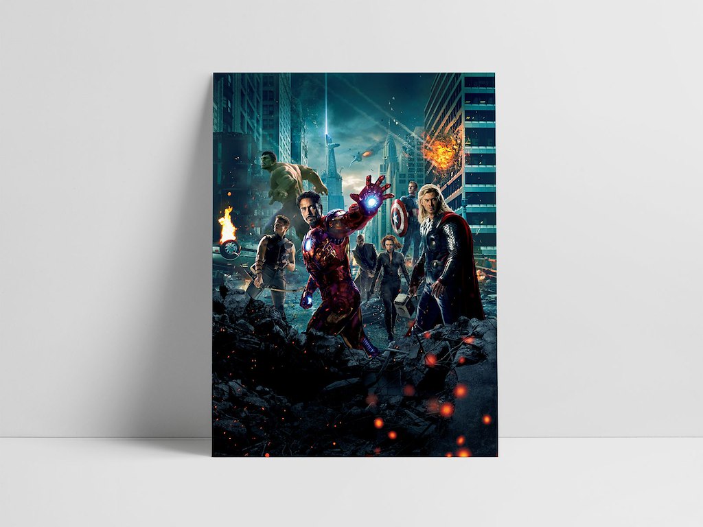 AVENGERS NEW YORK POSTER