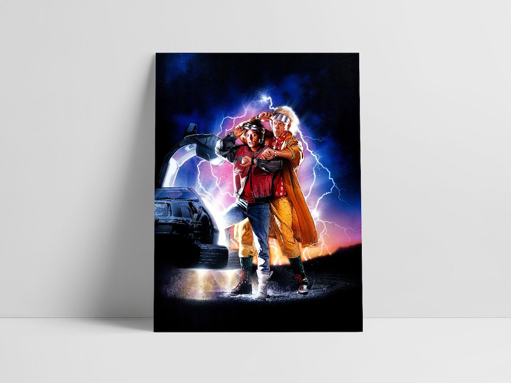 BACK TO THE FUTURE POSTER 2