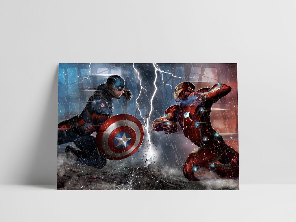 CAPTAIN AMERICA VS IRON MAN