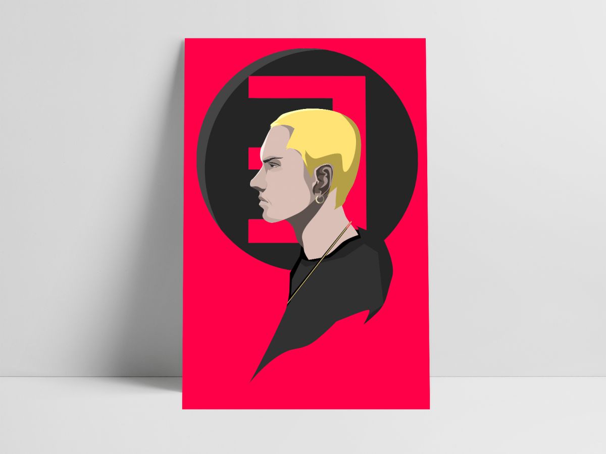 EMINEM MINIMAL POSTER