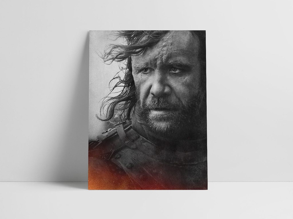 GAME OF THRONES SANDOR CLEGANE POSTER