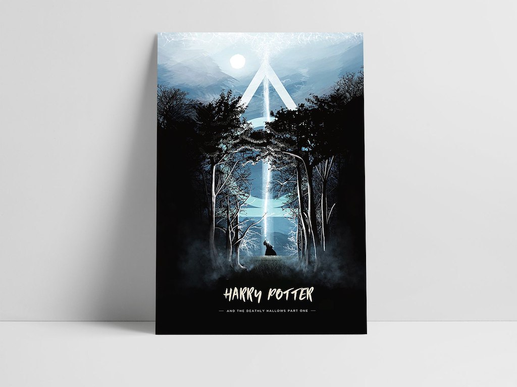 HARRY POTTER I RELIKVIJE SMRTI POSTER