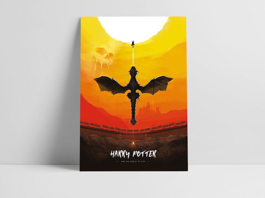 HARRY POTTER I VATRENI PEHAR POSTER