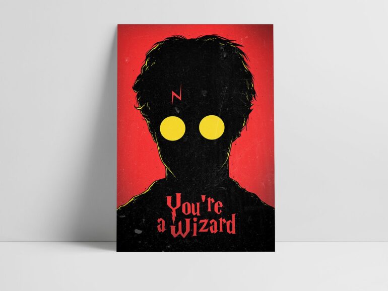 HARRY POTTER WIZARD POSTER