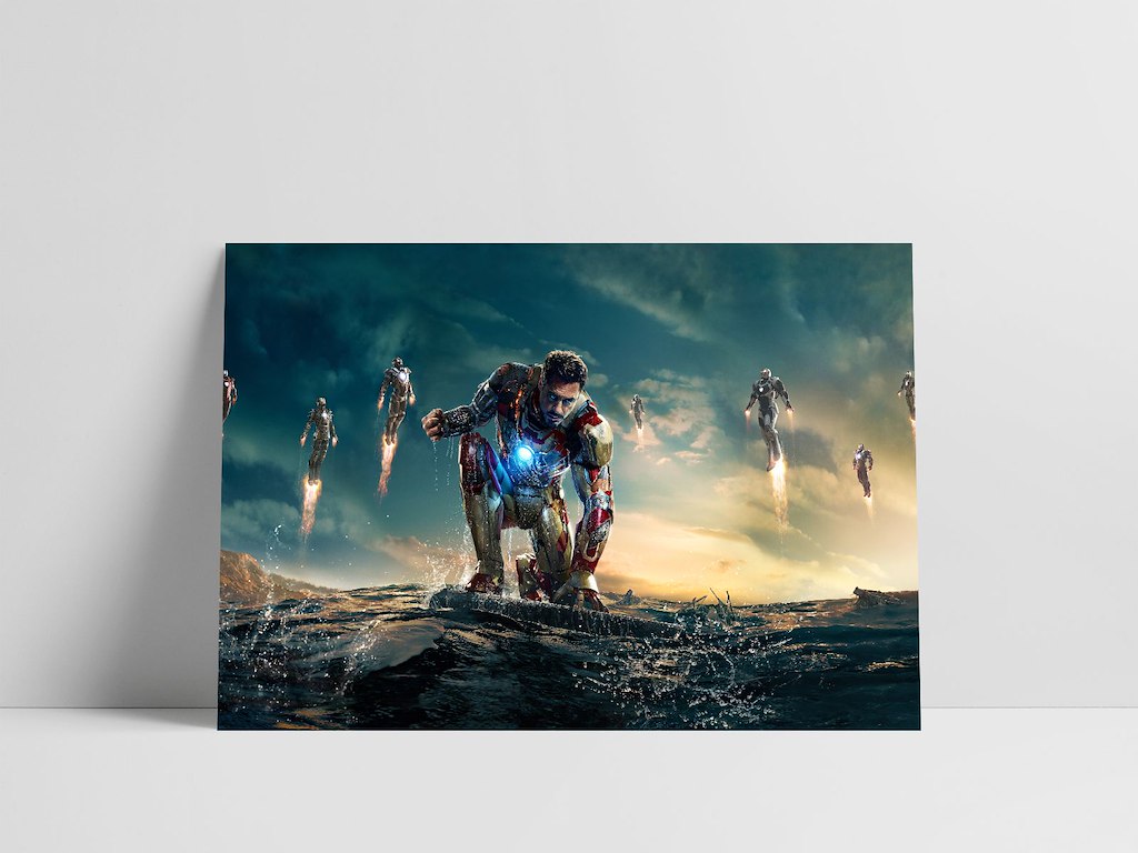 IRON MAN 3 WIDE POSTER