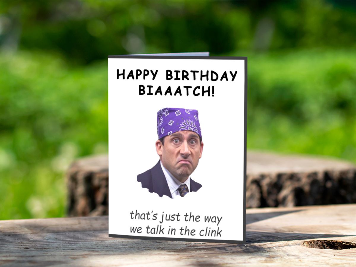 PRISON MIKE THE OFFICE ČESTITKA