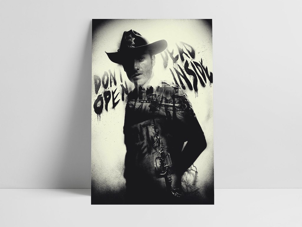 RICK POSTER – WALKING DEAD