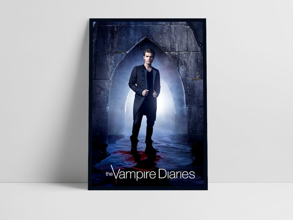 VAMPIRSKI DNEVNICI POSTER – STEFAN SALVATORE