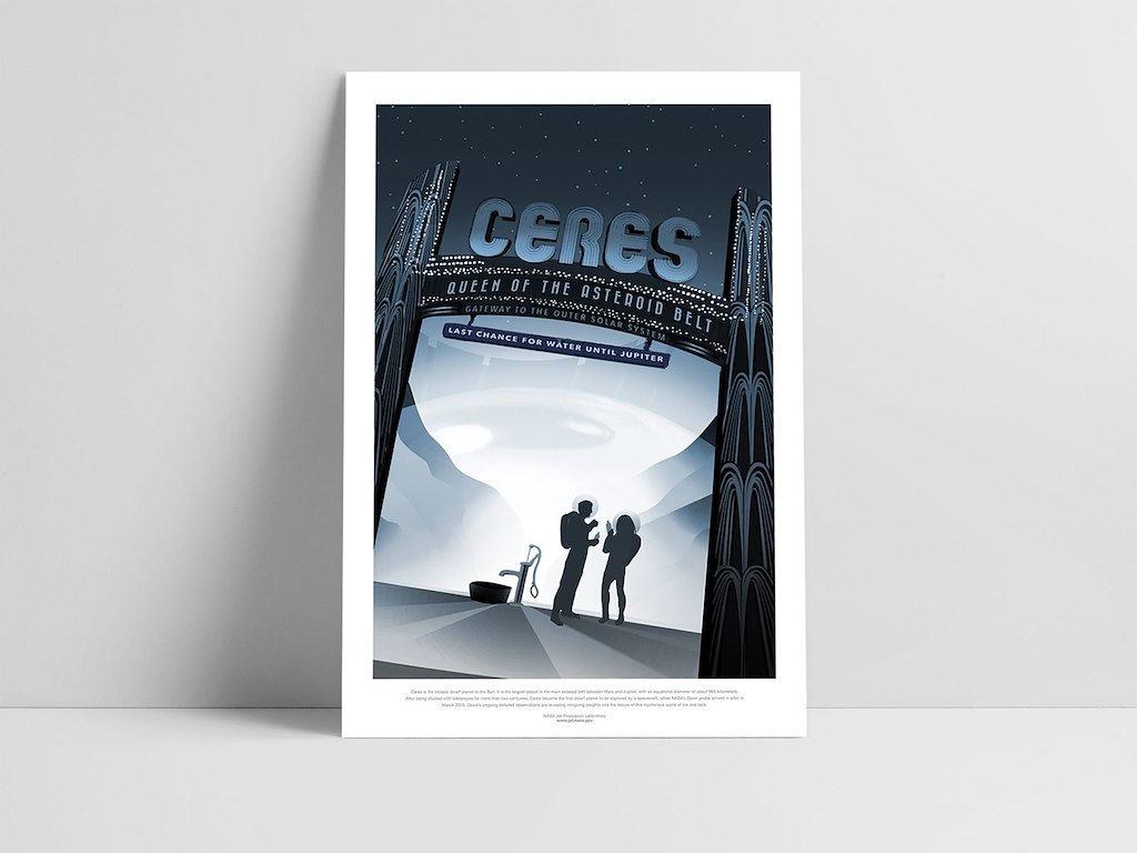 CERES RETRO POSTER