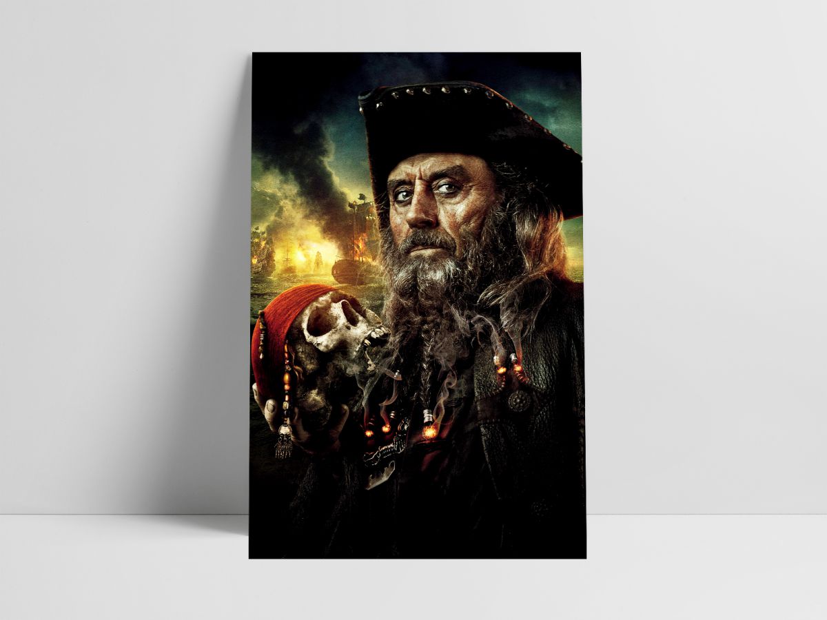 PIRATES OF THE CARIBBEAN POSTER – BLACKBEARD