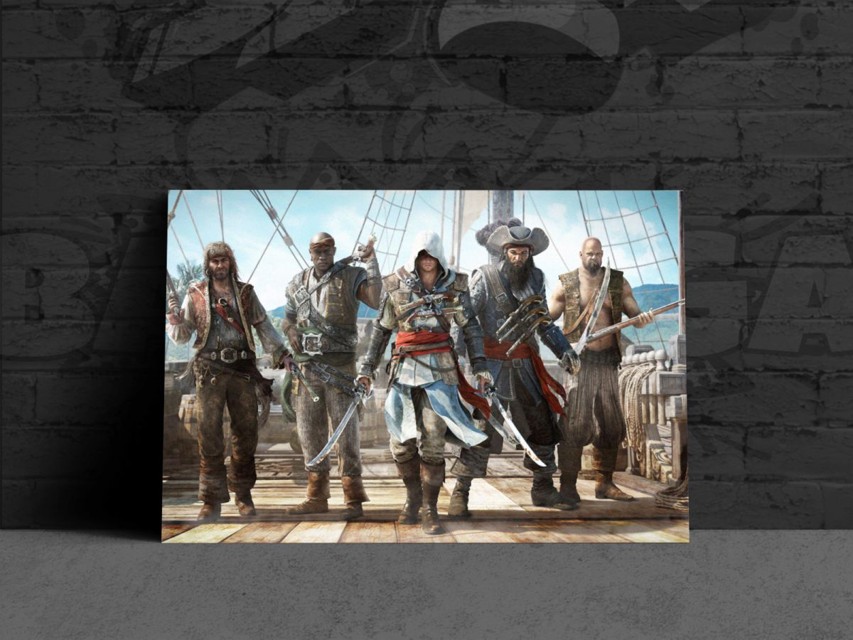 ASSASSIN’S CREED BLACK FLAG V2 POSTER