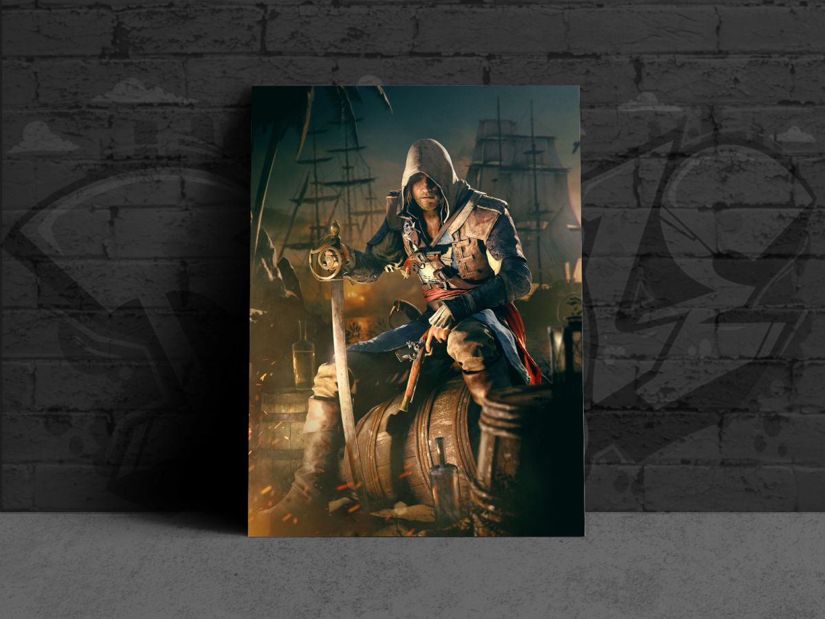 ASSASSIN’S CREED BLACK FLAG V3 POSTER